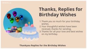 101+ Best 'Thank You' Replies for Birthday Wishes