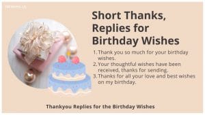101+ Best 'Thank You' Replies for Birthday Wishes