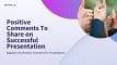 59 Negative And Positive Comments For Presentations — Trending Us