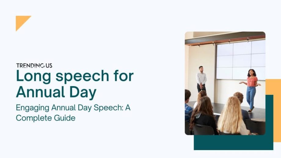 12 Annual Day Speeches for Students, Teachers and Parents in English ...