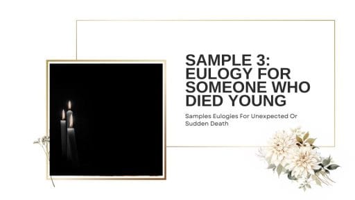 4 Samples Eulogies For Unexpected Or Sudden Death — Trending Us