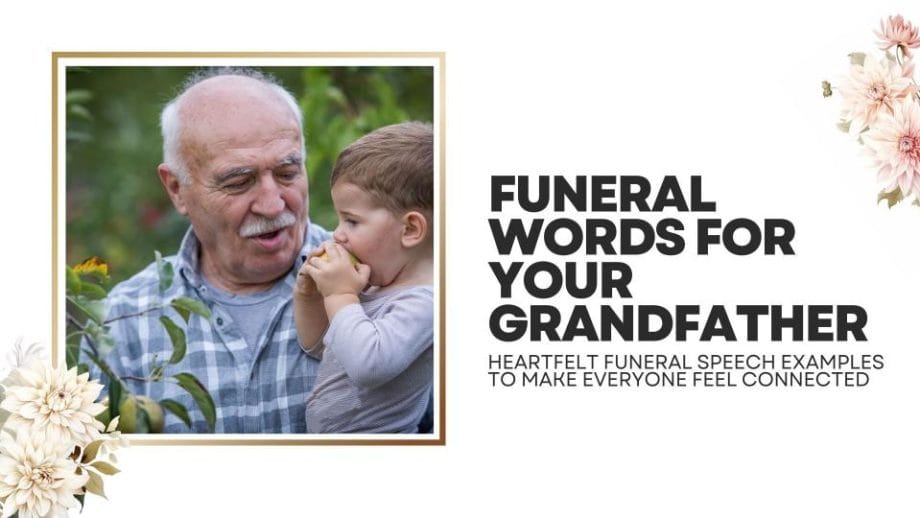 10+ Heartfelt Funeral Speech Examples to Make Everyone Feel Connected ...