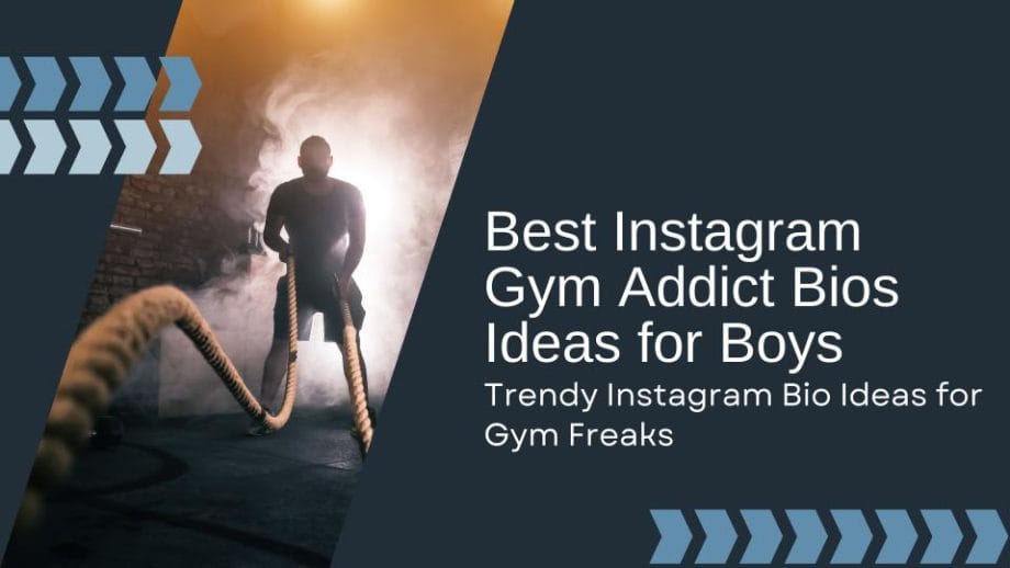 155+ Best Instagram Gym Bio Ideas — Trending Us