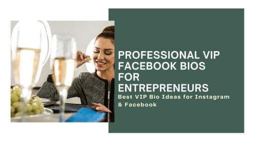 350+ Best Vip Bio Ideas for Instagram & Facebook — Trending Us