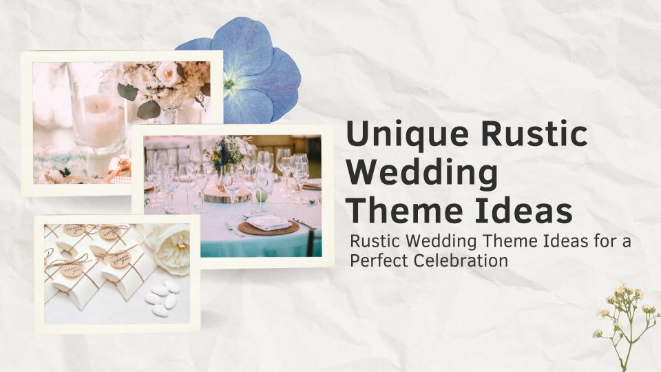 55+ Rustic Wedding Theme Ideas for a Perfect Celebration — Trending Us