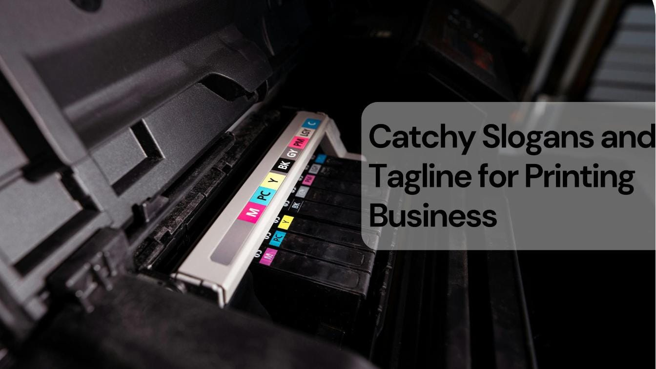 111+ Best Slogan and Tagline Ideas for Printing Business — Trending Us