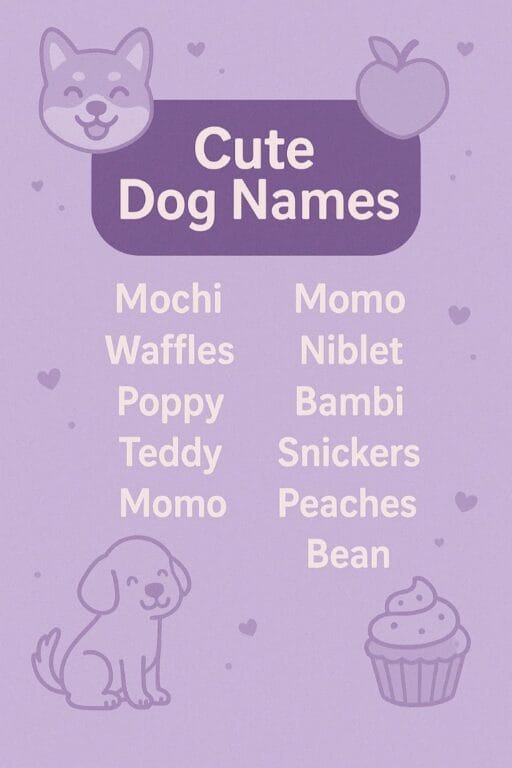 60+ Cute Dog Name Ideas Which Match Their Nature — Trending Us