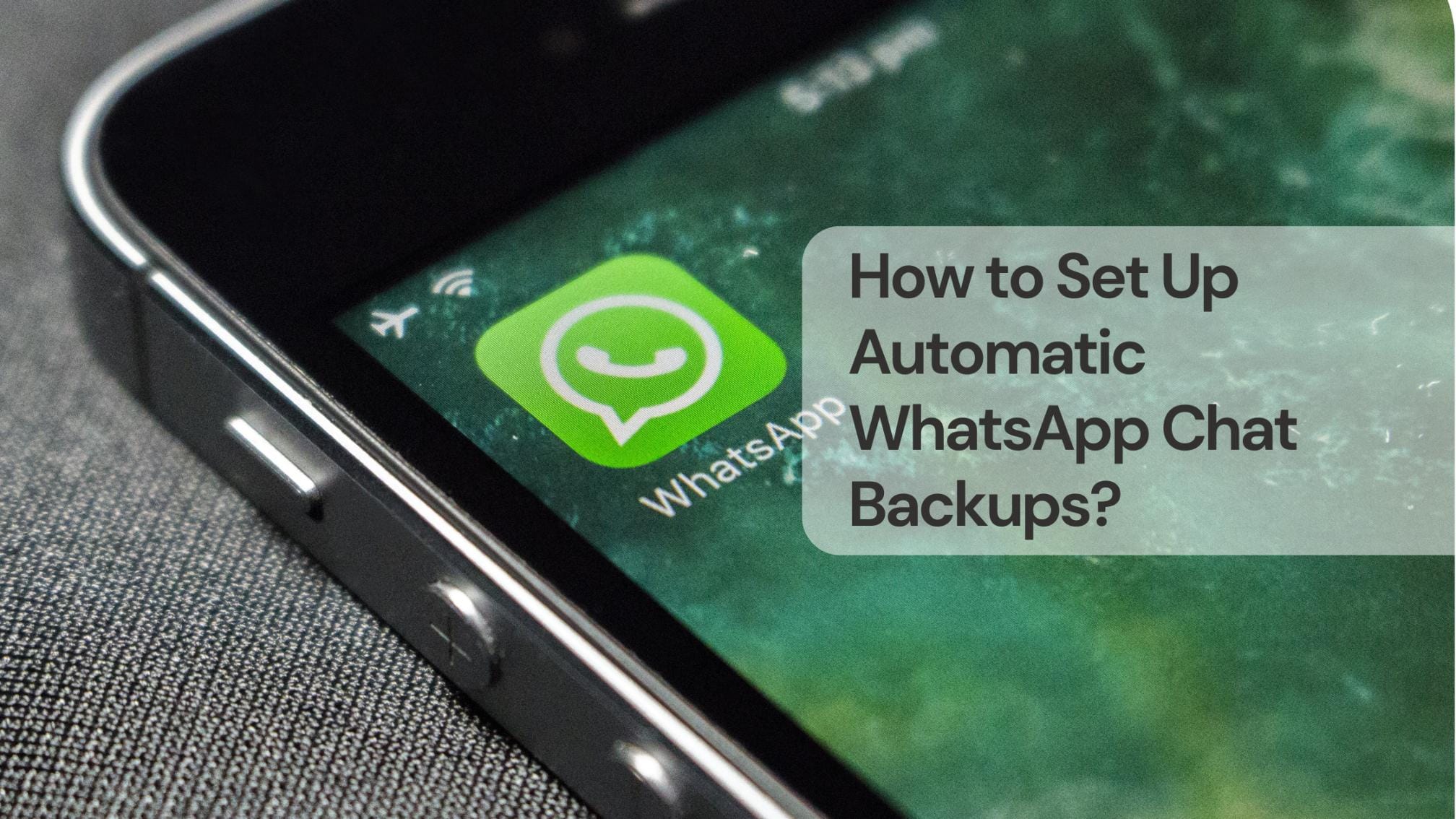 How to Backup WhatsApp Chat? (Easy Guide) — Trending Us