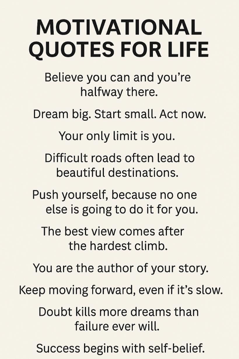 125+ Motivational Quotes for Life to Make Your Morning Positive ...