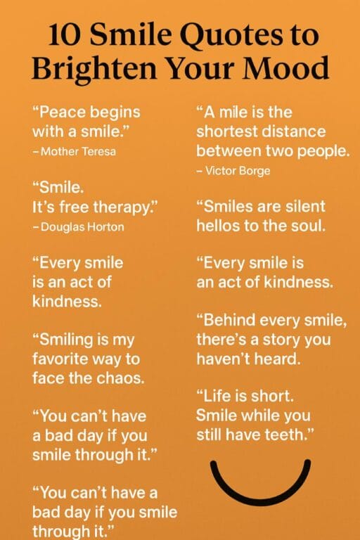 150+ Top Quotes for a Smile to Brighten Your Mood and Feed — Trending Us
