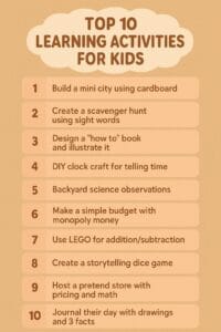 100+ Best Learning Activities for Kids That Actually Make Them Want to ...