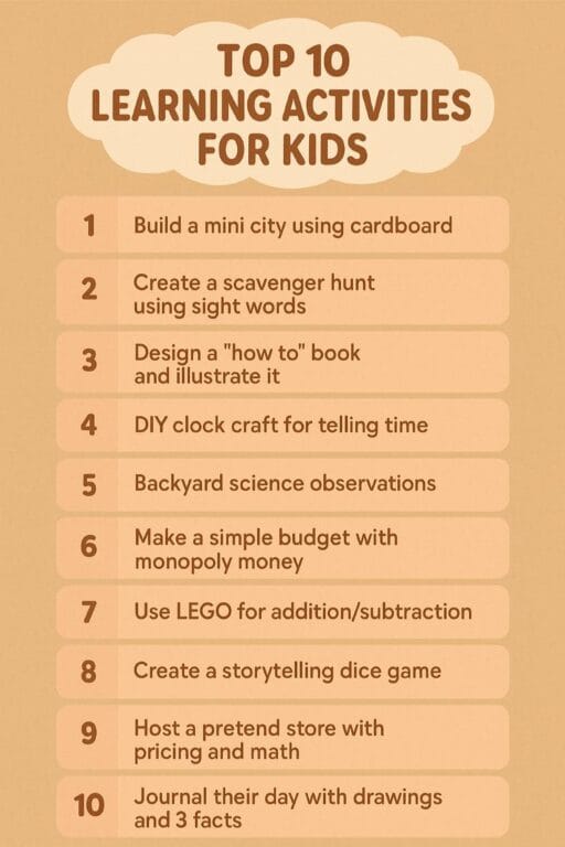 100+ Best Learning Activities for Kids That Actually Make Them Want to ...