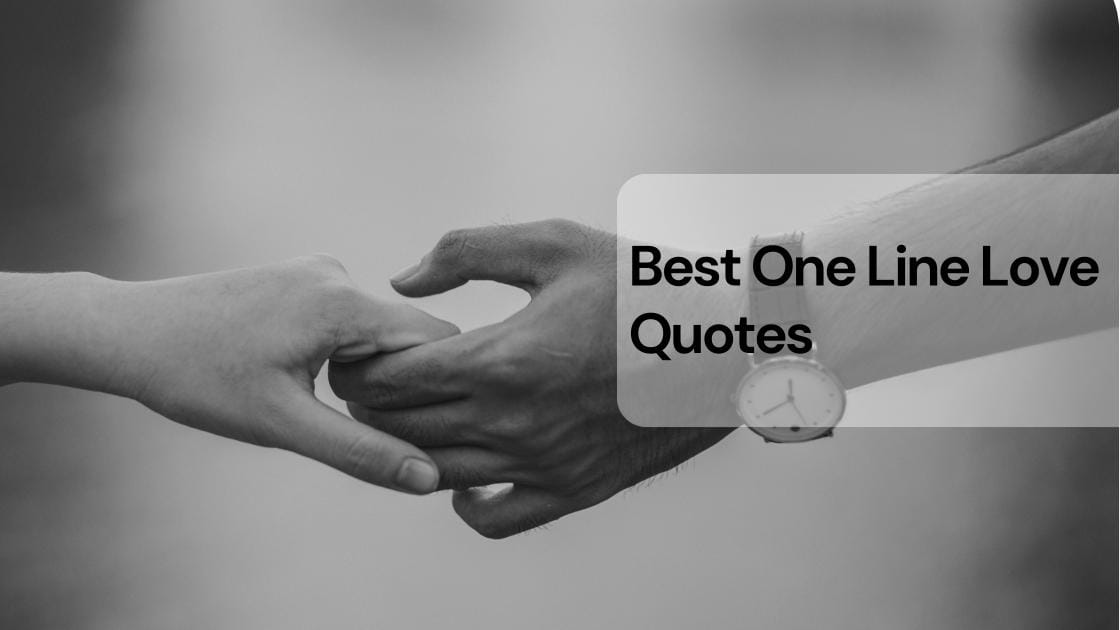 99+ One Line Love Quotes to Celebrate Togetherness — Trending Us