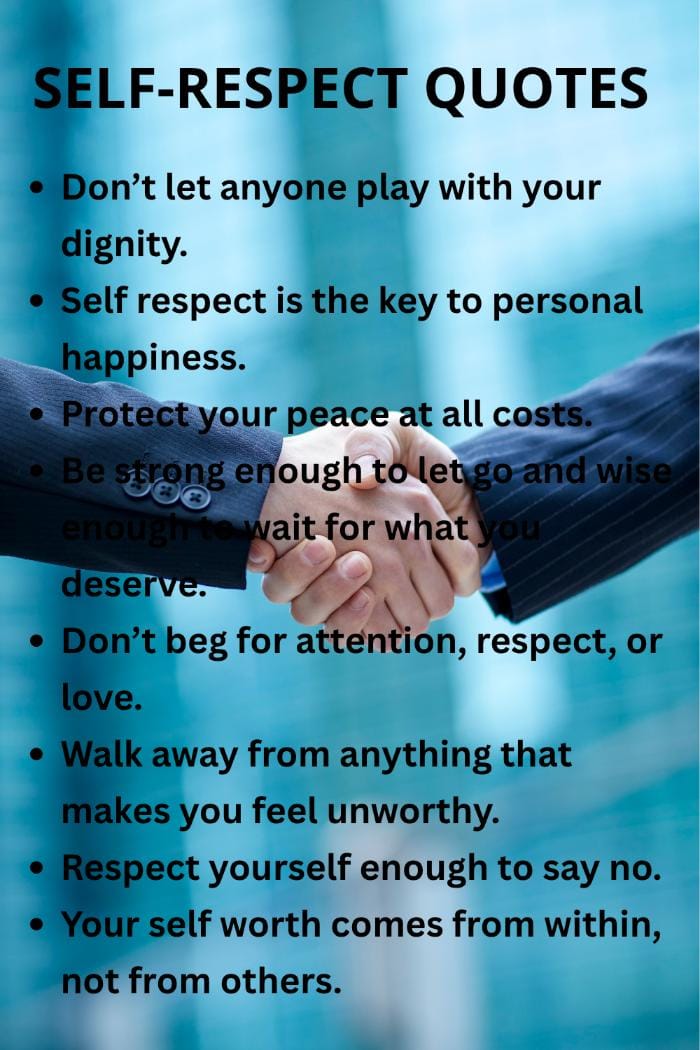 75+ Attitude Self-Respect Quotes for Confident People — Trending Us