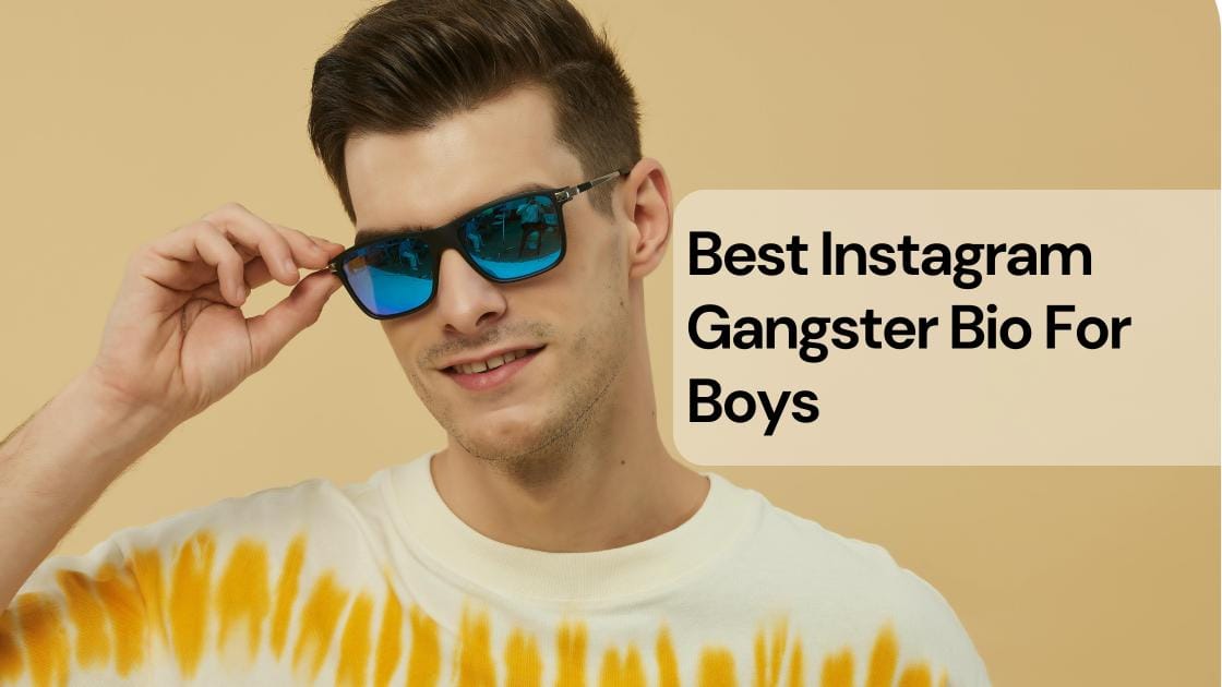 80+ Instagram Gangster Bio For Boys to Look Cool — Trending Us