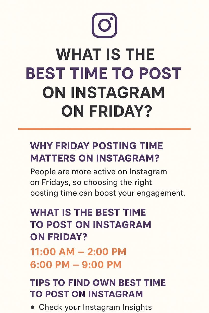 What Is the Best Time to Post on Instagram on Friday? — Trending Us