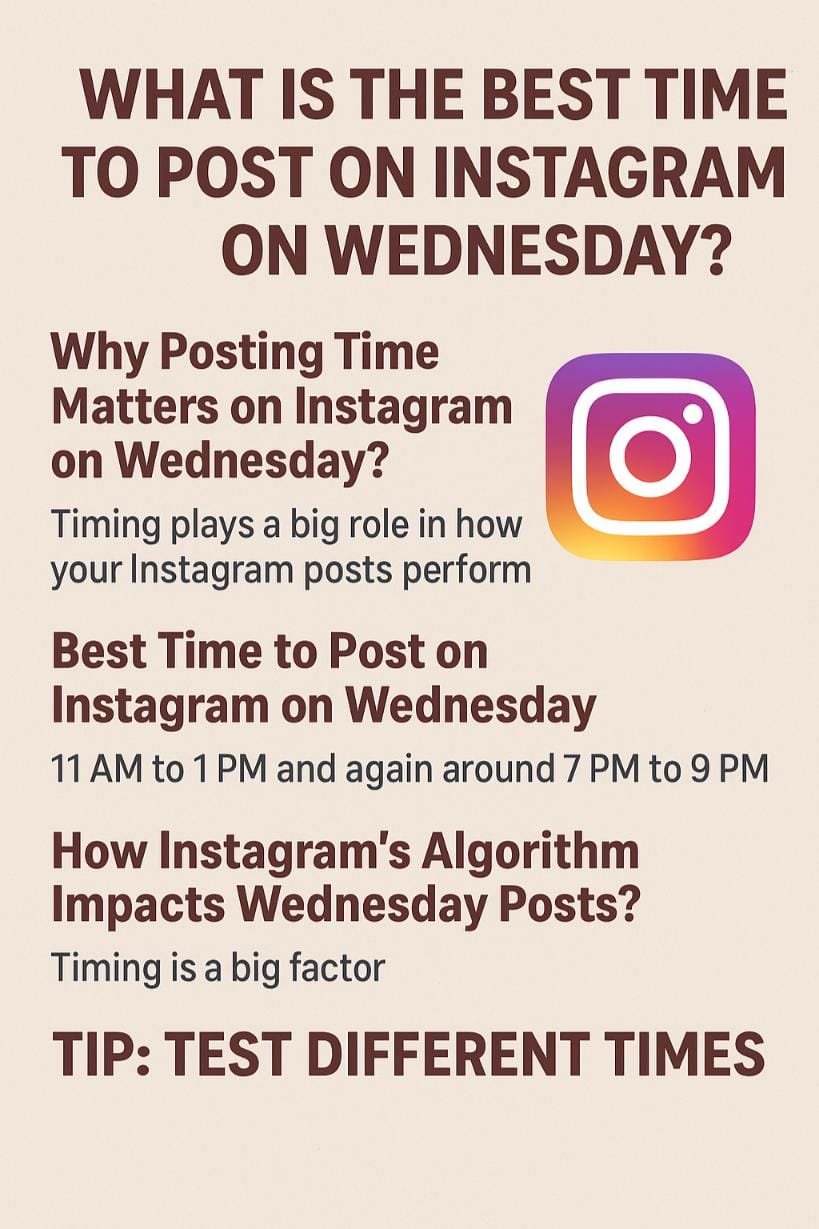 What Is the Best Time to Post on Instagram on Wednesday? — Trending Us