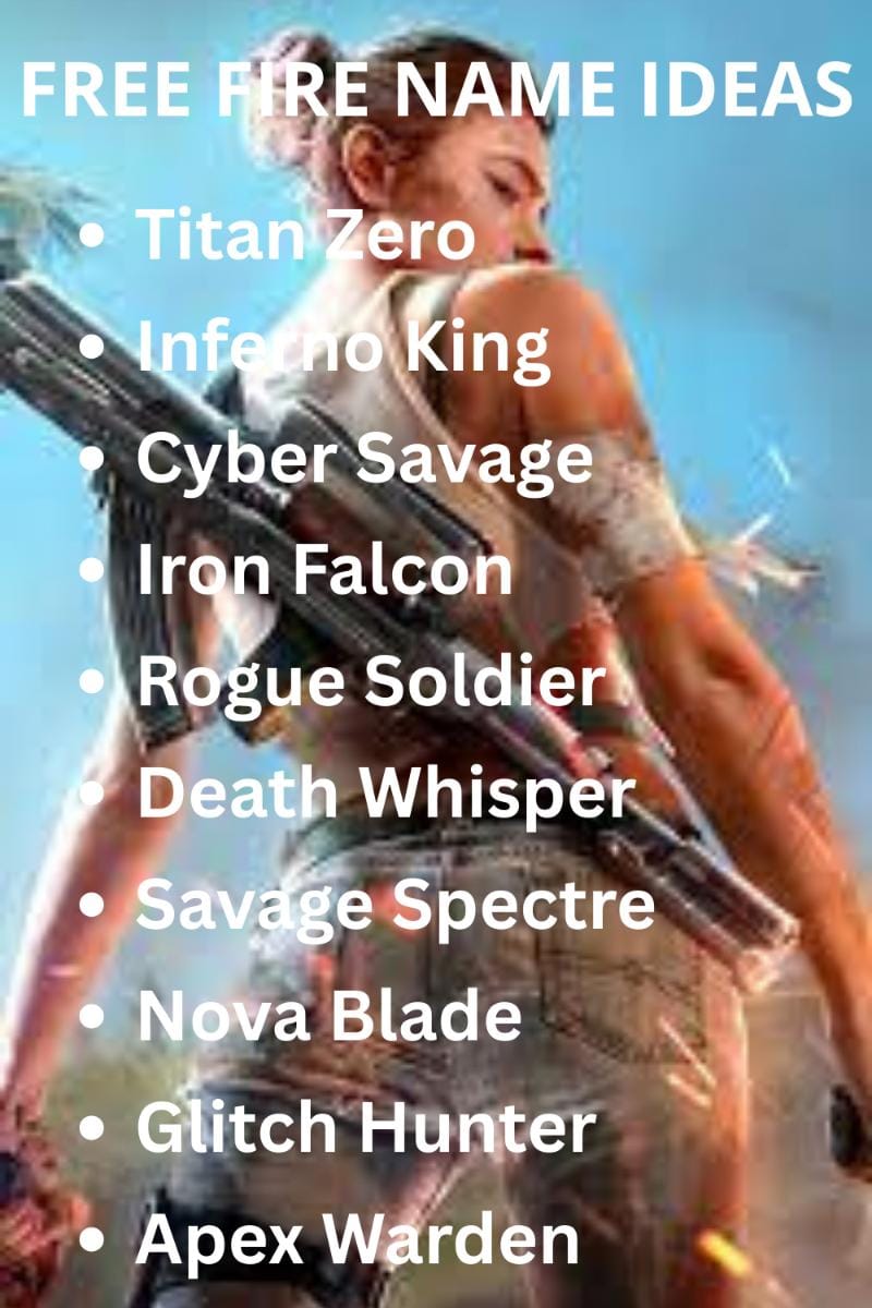 75+ Free Fire Name Ideas to Reflect Your Personality — Trending Us