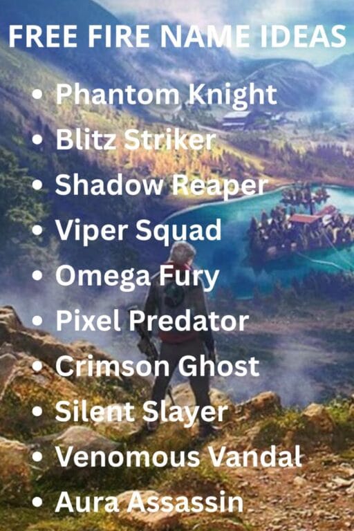 75+ Free Fire Name Ideas to Reflect Your Personality — Trending Us