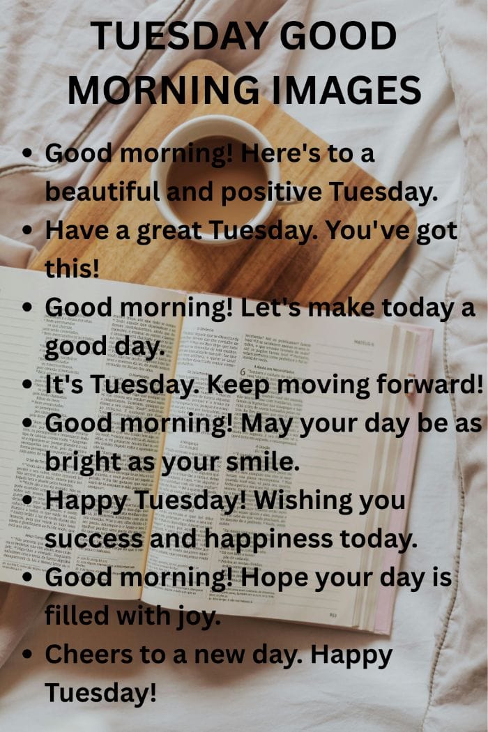 20+ Tuesday Good Morning Images to Forward — Trending Us