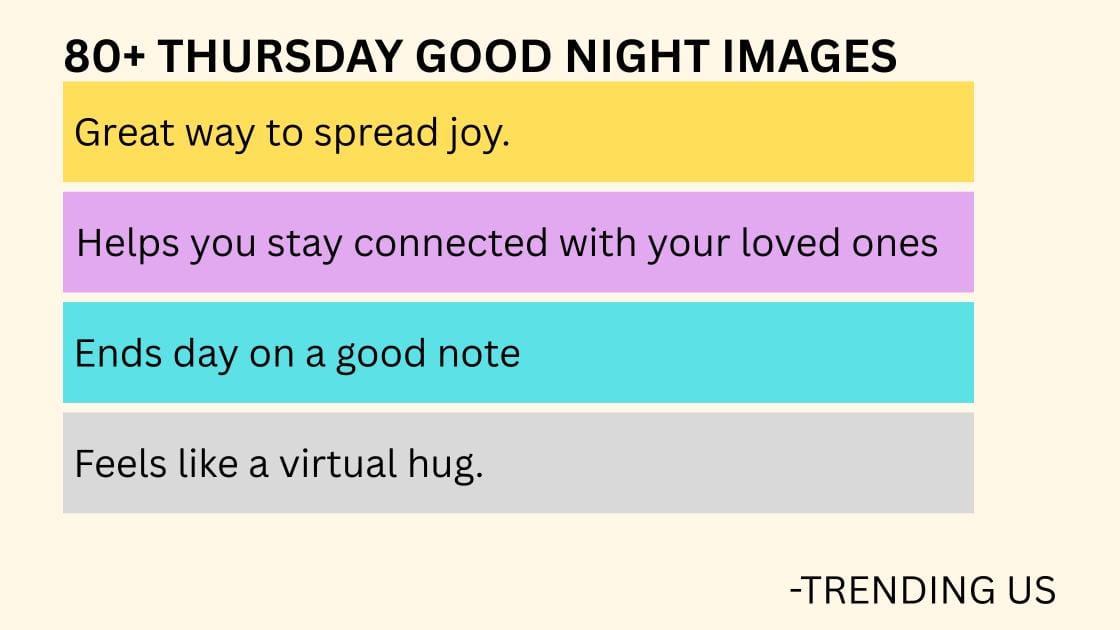 80+ Thursday Good Night Images to Download & Send — Trending Us