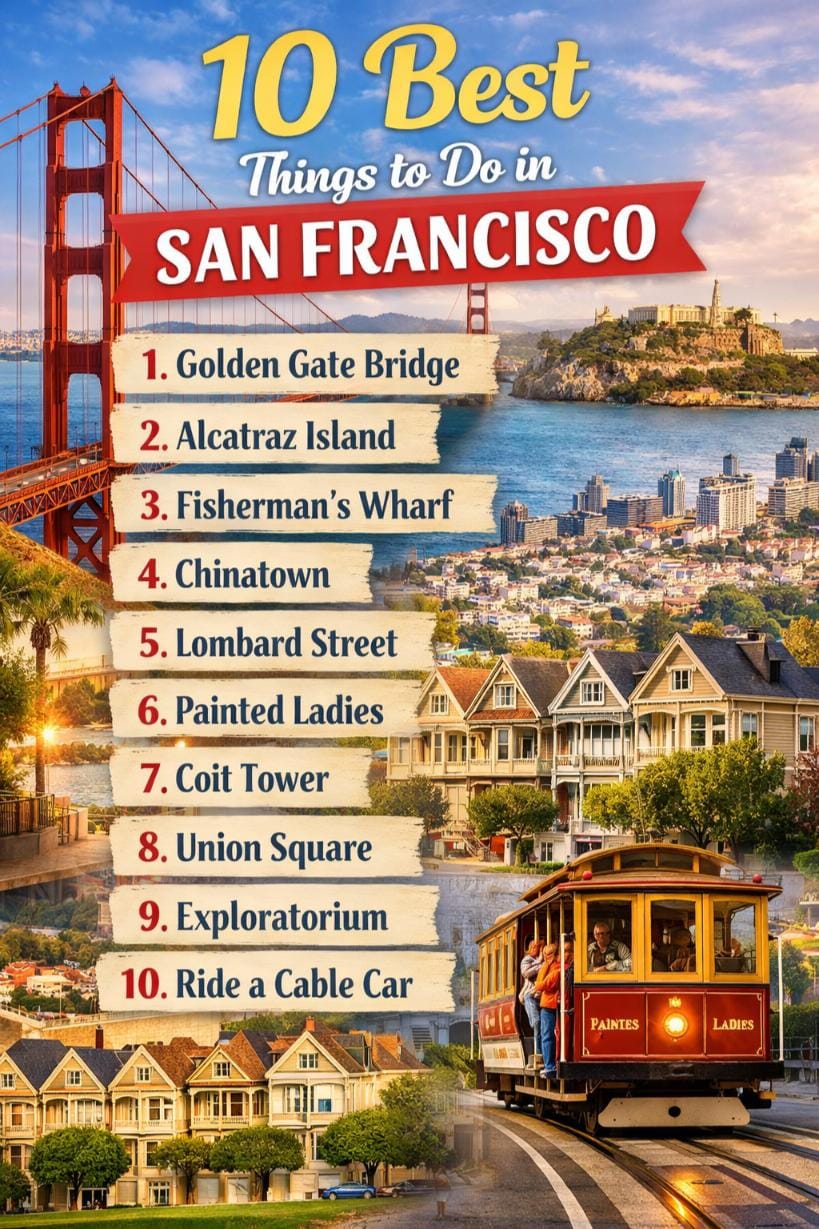 10+ Insta Worthy Things to Do in San Francisco — Trending Us