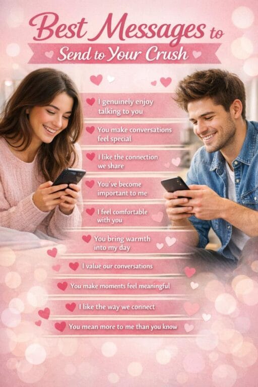 78 Cute Messages to Send to Your Crush for Sweet Texting — Trending Us