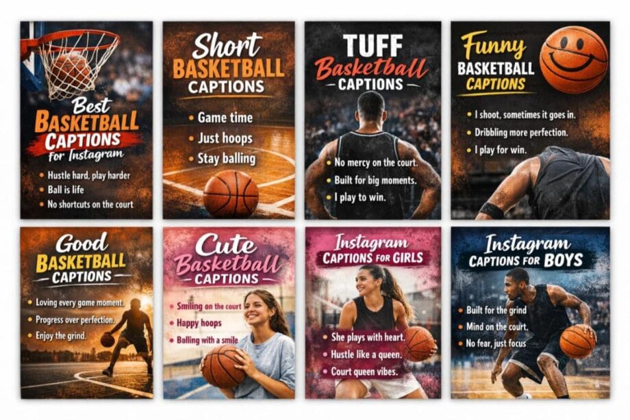 95+ Basketball Captions for Instagram Posts — Trending Us