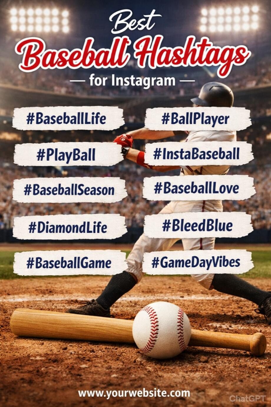 140+ Top Baseball Hashtags for Instagram, Facebook, TikTok & YouTube ...