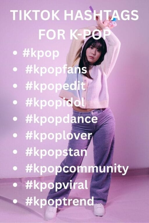 50+ TikTok Hashtags for K-Pop (Trending, Viral & Fan Favourites ...